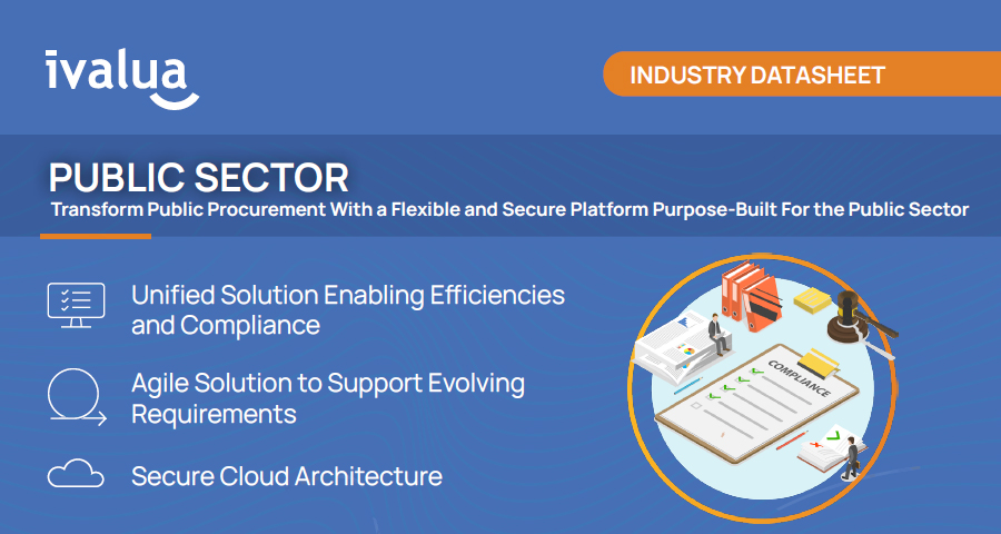 Ivalua | Public Sector Industry Datasheet